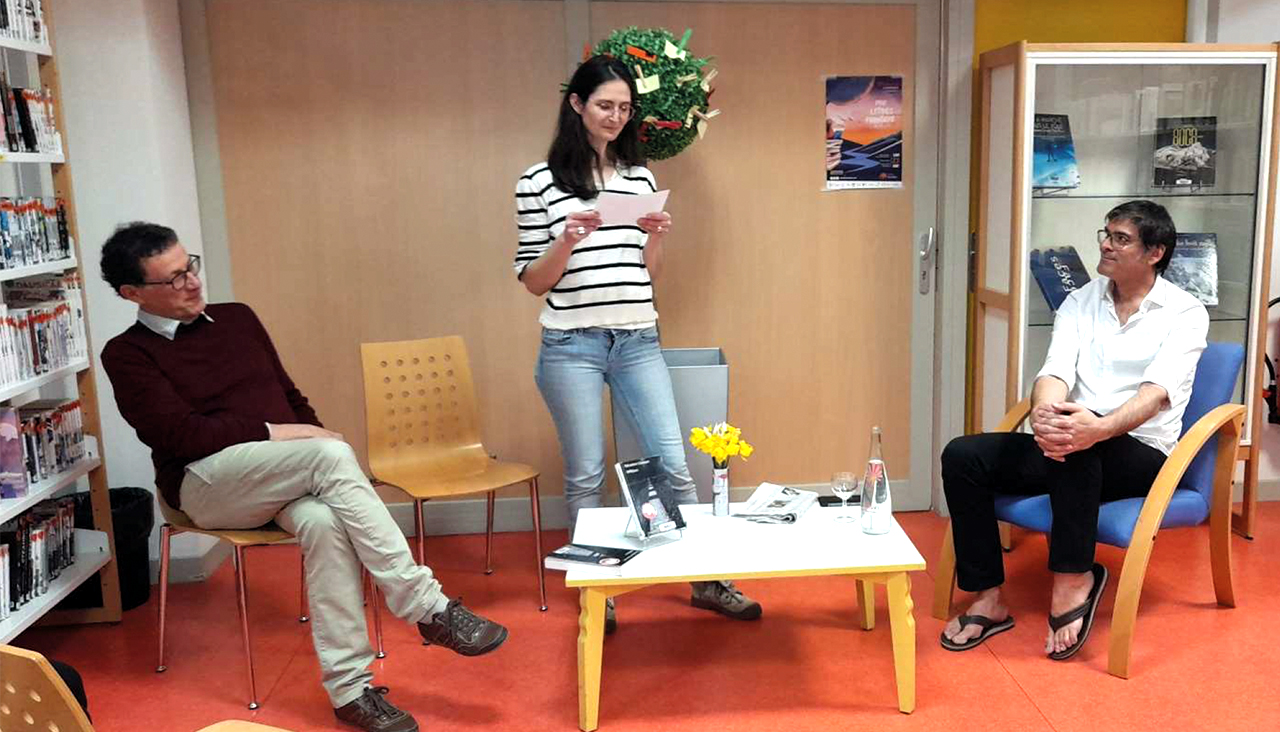 Retour sur la première rencontre littéraire de l’année avec Sébastien ...